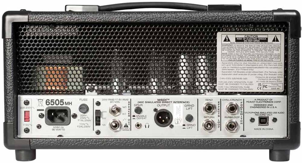 PEAVEY 6505-MH HEAD w/footsw.
